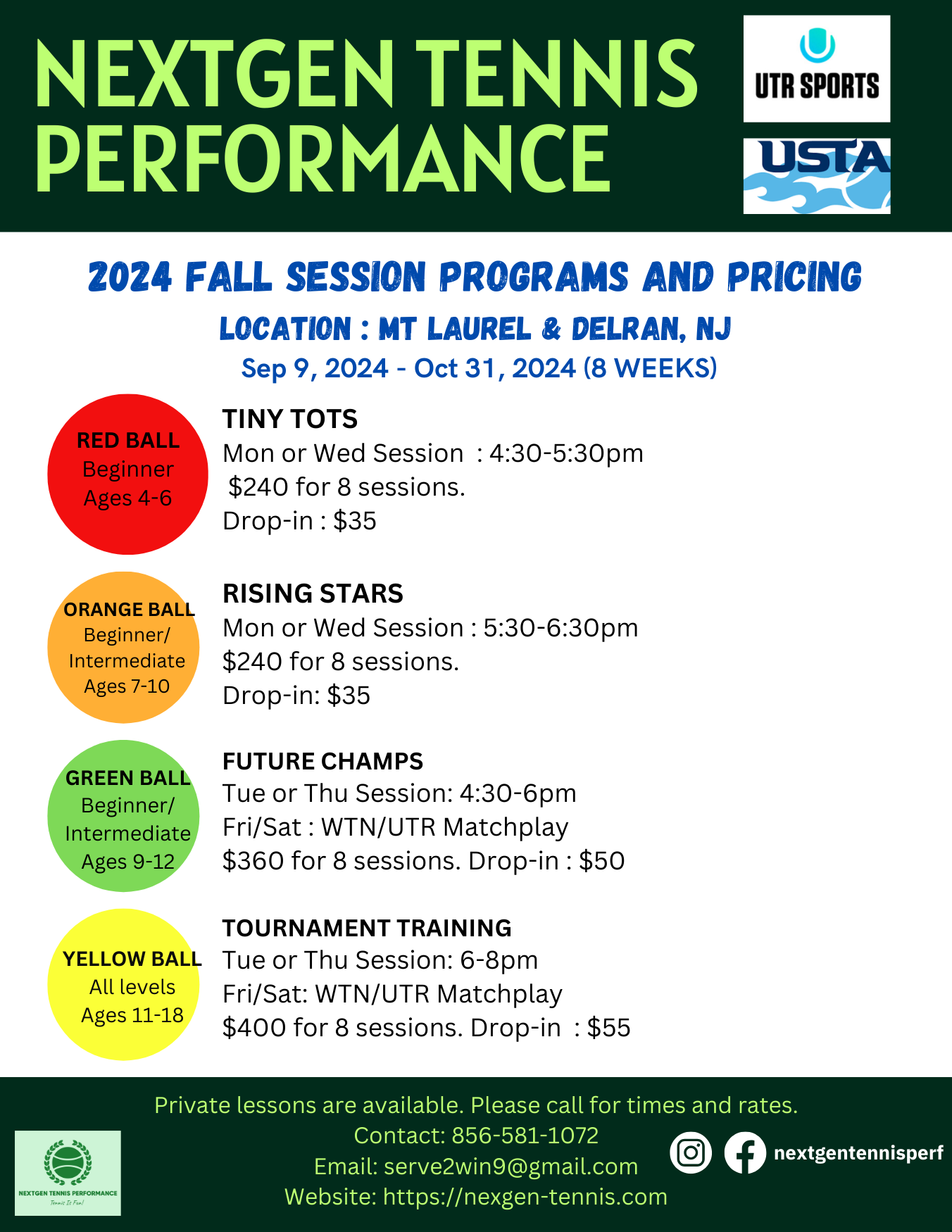 NextGen Tennis Performance